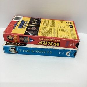 Other | Wkrp In Cincinnati Pilot Vhs Time Bandits Vhs | Poshmark